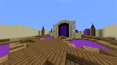 Small Server Hub Minecraft Map