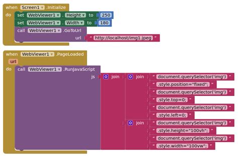 Autofit Image To Webviewer Mit App Inventor Help Mit App Inventor
