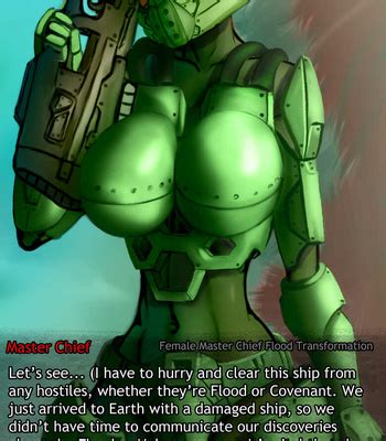 Female Master Chief Flood Transformation Comic Porn HD Porn Comics