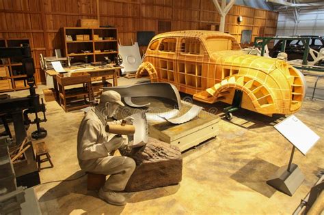 Interior Of The Toyota Commemorative Museum Of Industry And Technology
