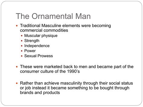 Masculinity In Crisis Pptx