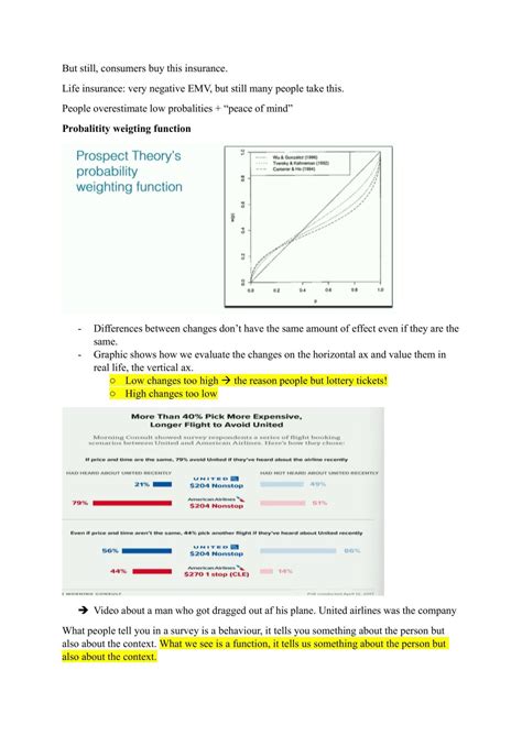 Consumer Behaviour Lecture Notes Mark217 Consumer Behaviour Uow