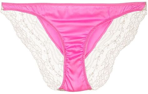 Kiki De Montparnasse Le Shock Lace Trimmed Briefs Shopstyle Panties
