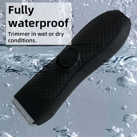 Mens Electric Groin Hair Trimmer Pubic Hair Trimmer Body Grooming