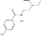 Procainamide Hydrochloride Procaine Amide Hydrochloride SP 100 Hydrochloride CAS 614 39 1