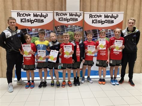 Roobar Miniliiga Käsipallis 4 Etapp 290122 Viljandis
