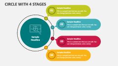 Circle With 4 Stages PowerPoint Presentation Slides PPT Template