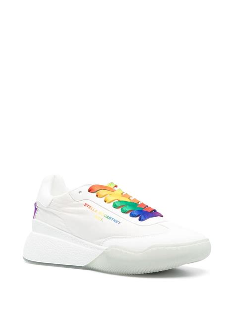Stella Mccartney Loop Rainbow Low Top Sneakers Farfetch