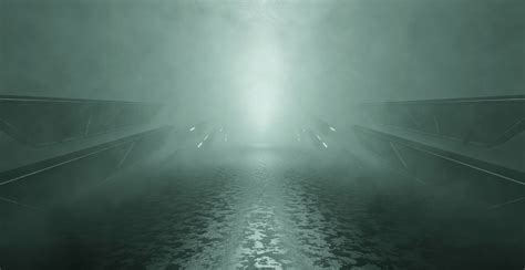 미래 지향적 인 초현대적 라이트 그레이 외계인 인테리어 빈 스튜디오 배경 화면 3d 렌더링 0명에 대한 스톡 사진 및 기타 이미지 0명 3차원 형태 건축물 Istock