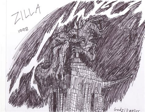Zilla Sketch By Godzillaplier On Deviantart