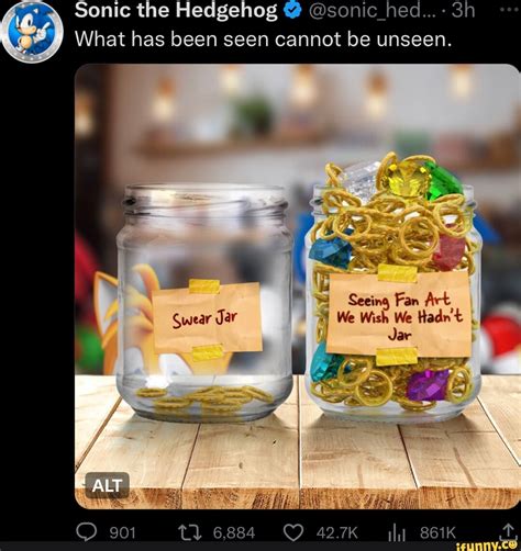 Sonic The Hedgehog Sonic Hed Sh What Has Been Seen Cannot Be Unseen ~ Seeing Fan Art