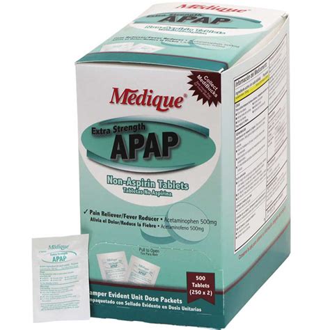 Medique® 17513 Extra Strength Apap Acetaminophen 250 Doses