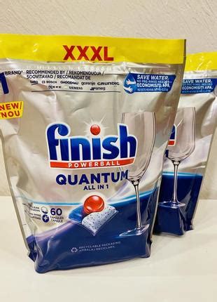 Капсули для посудомийки finish quantum 60штук! — ціна 560 грн у ...