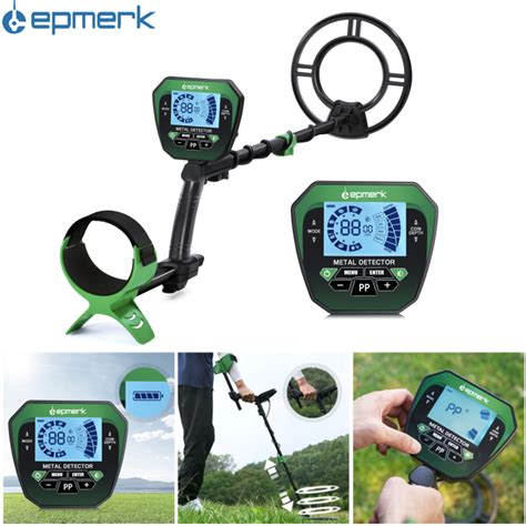 เครองตรวจจบโลหะของ Lepmerk สำหรบเดกและผใหญเครองตรวจจบโลหะความแมนยำสงกวาพรอมจอแสดง