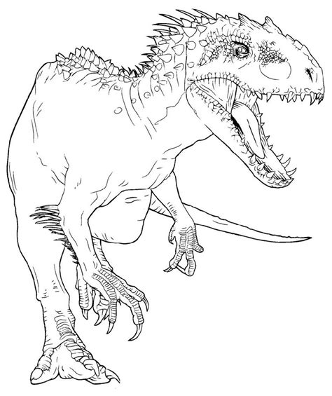 ️indominus Rex Coloring Pages Free Free Download