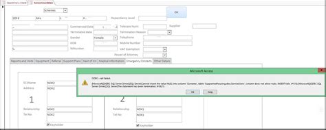 Solved ODBC Call Failed Error Access 2016 SQL Experts Exchange