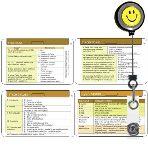 Stroke Nih Stroke Scale Nihss Neuro Stroke Badge