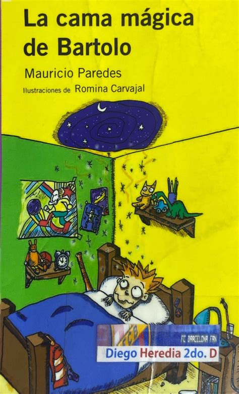 Libro La Cama Mágica De Bartolo De Mauricio Paredes Librosccs