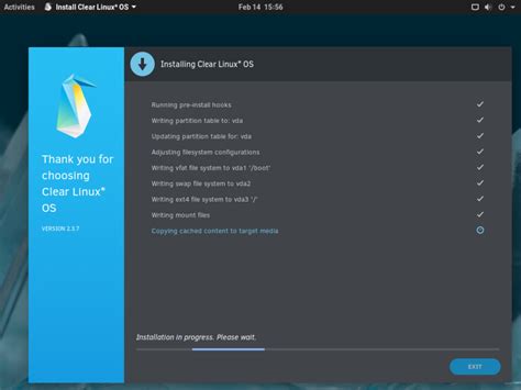 Linux Distro Review Intels Own Clear Linux OS Ars Technica