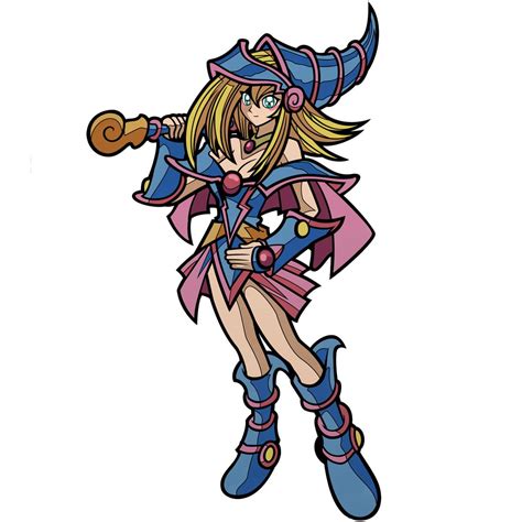 Yu Gi Oh Dark Magician Girl Figpin Classic 3 Inch Enamel Pin