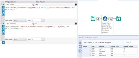 Calculate Days In The Year With Just The Year Alteryx Community