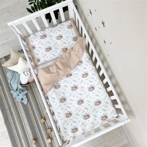 Детское постельное белье в кроватку Маленькая Соня Baby Dream Олененок ...