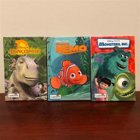 Disney Ladybird Books Dinosaur Finding Nemo Monsters Inc £450