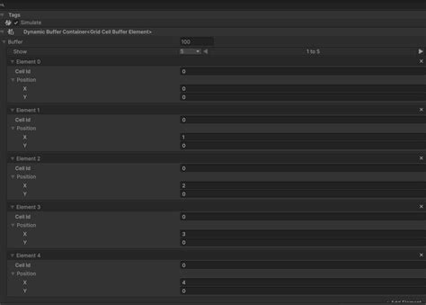 Unable To Assign Value In Dynamic Buffer Unity Engine Unity Discussions