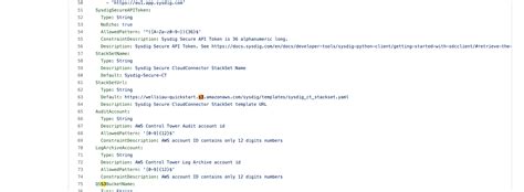 Change Cft S To The Final Ones Issue Sysdiglabs Aws Control