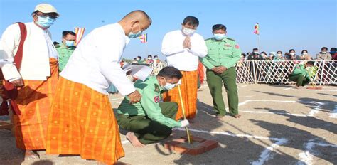 စစ်ကိုင်းတိုင်းဒေသကြီး၊ ယင်းမာပင်မြို့နယ်၊ အောင်ဇေယျမြို့သစ်တွင် တည