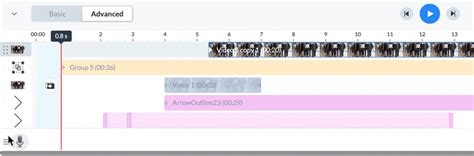 Animation Timeline Audio Recording Settings Visme