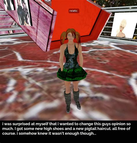 Relattic Stills A Secondlife Quest For Bimbofication