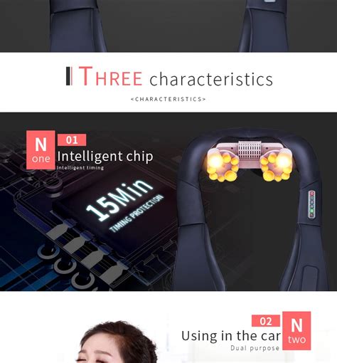 Ready Stock Jinkairui Shoulder Neck Massager U Shape Electric Massage