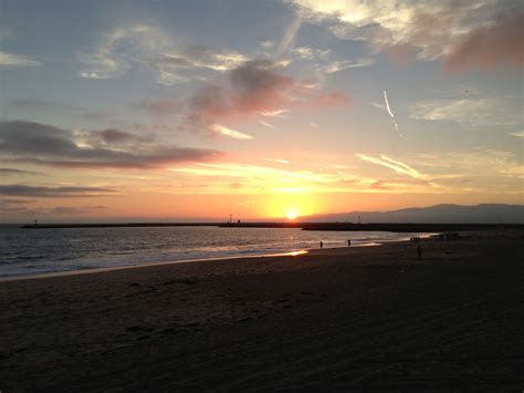 Sunset From Playa Del Rey Aka Toes Beach California Photo By Jeffrey