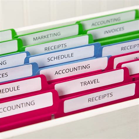 Avery® Trueblock File Folder Labels Permanent Adhesive Rectangle