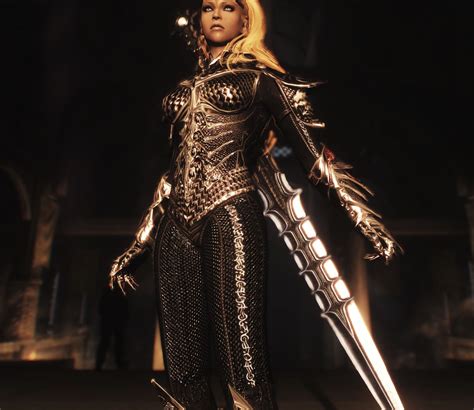 Daedric Armor And Weapon Improvement At Skyrim Nexus Mods And Community
