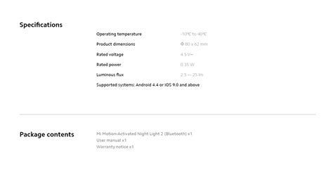 Xiaomi Mi Motion Activated Night Light 2 Bluetooth Umart Com Au