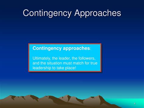 Ppt Contingency Approaches Powerpoint Presentation Free Download