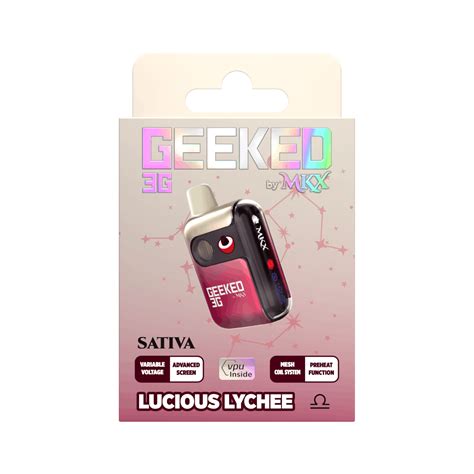 Mkx Geeked Disposable Lucious Lychee 3g