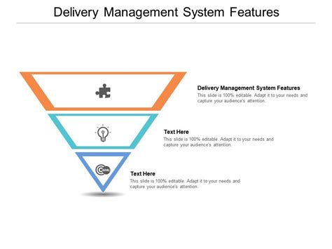 Delivery Management System Features Ppt Powerpoint Presentation Styles Examples Cpb