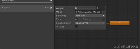 unity的animation系统以及animator的详细介绍 unity animator transition offset csdn博客