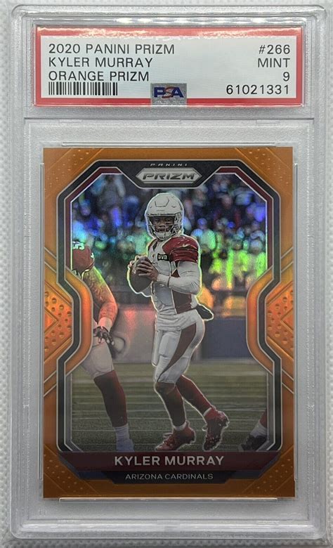 2020 Panini Prizm Orange Prizm Kyler Murray 266 PSA 9 MINT EBay
