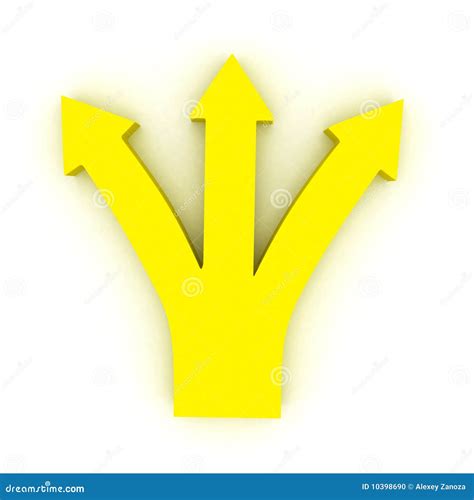 D Arrow Isolated On White Stock Photo Image Of Cute Repairing