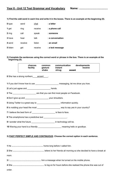 Grammar Worksheets Year Printable Peggy Worksheets