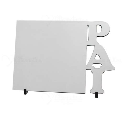 Quadro Em Mdf Pai Tam 20cmx28cm Rei Das Canecas