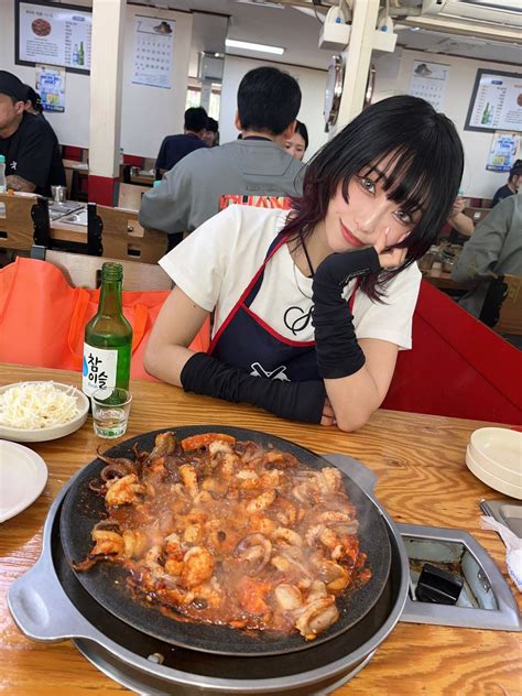 𝕐𝕌 𝕂𝔸 On Twitter 🌶️ 激辛部 韓国 ソウル へ 本場の激辛イイダコ料理を食べに🐙 「ナ・ジョンスンハルメチュクミ