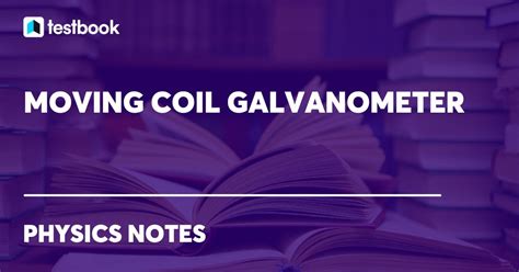 Moving Coil Galvanometer Diagram Principle Working Sensitivity