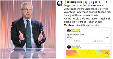 Enrico Mentana Sbotta Contro I No Vax La Morte Di Mia Zia Marisa