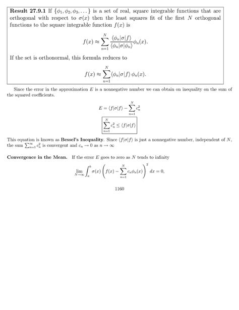 advanced mathematical methods for scientists and engineers 238 result