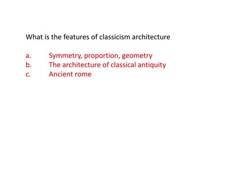 Ppt Classicism Architecture Week 15 Powerpoint Presentation Free Download Id2606992 Ppt Classicism Architecture Week 15 Powerpoint Presentation Free Download Id2606992